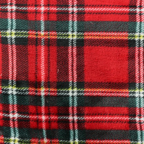 Tissu Doudou : Abelforth Ecossais à carreaux - Ma Petite Mercerie