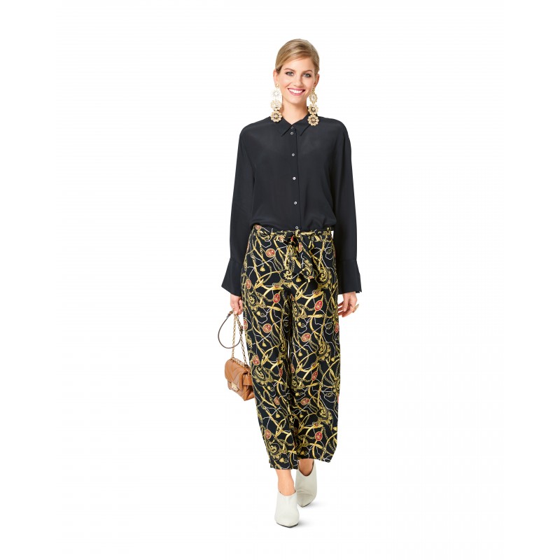 Patron Pantalon Ample Burda n°6229