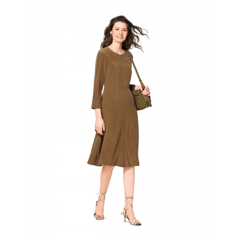 Patron robe trapèze Femme - Burda n°6099 - MPM