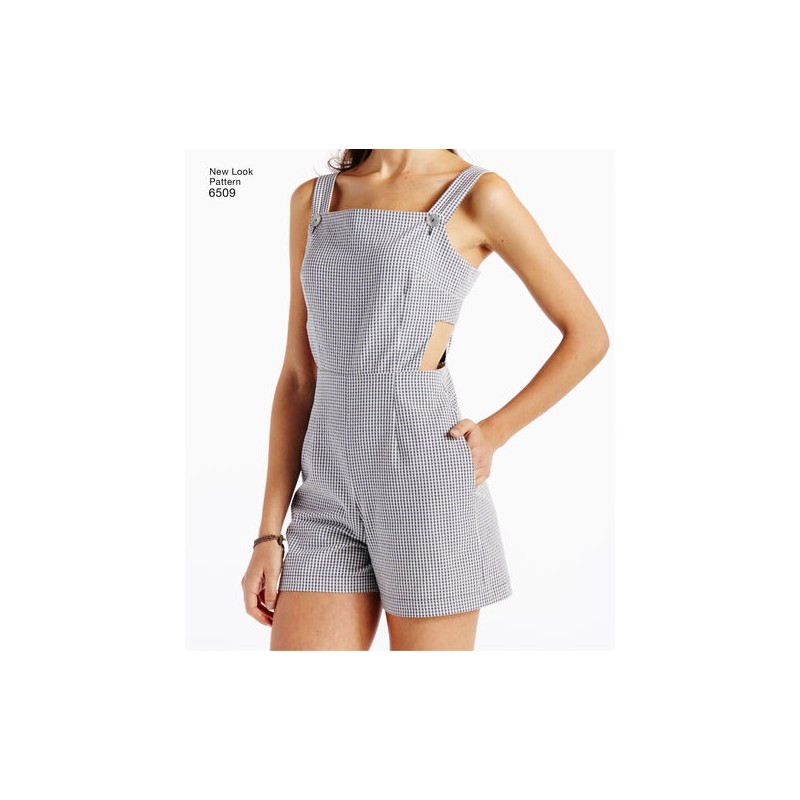 Patron combinaison à bretelles femme - New Look 6509
