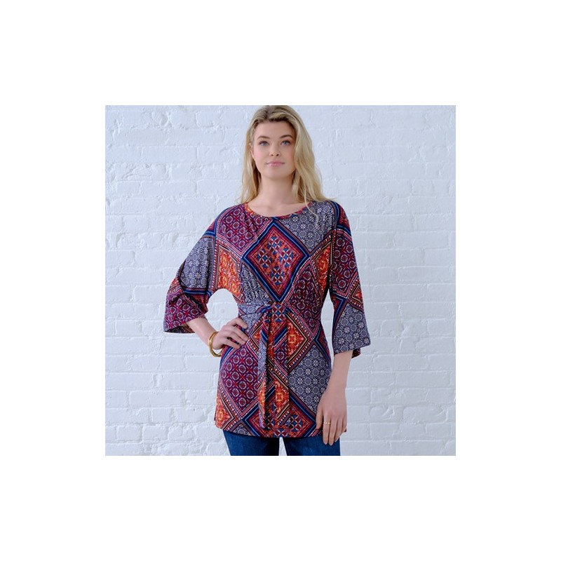Patron Top Ceinturé femme - New Look 6638 - Ma Petite Mercerie