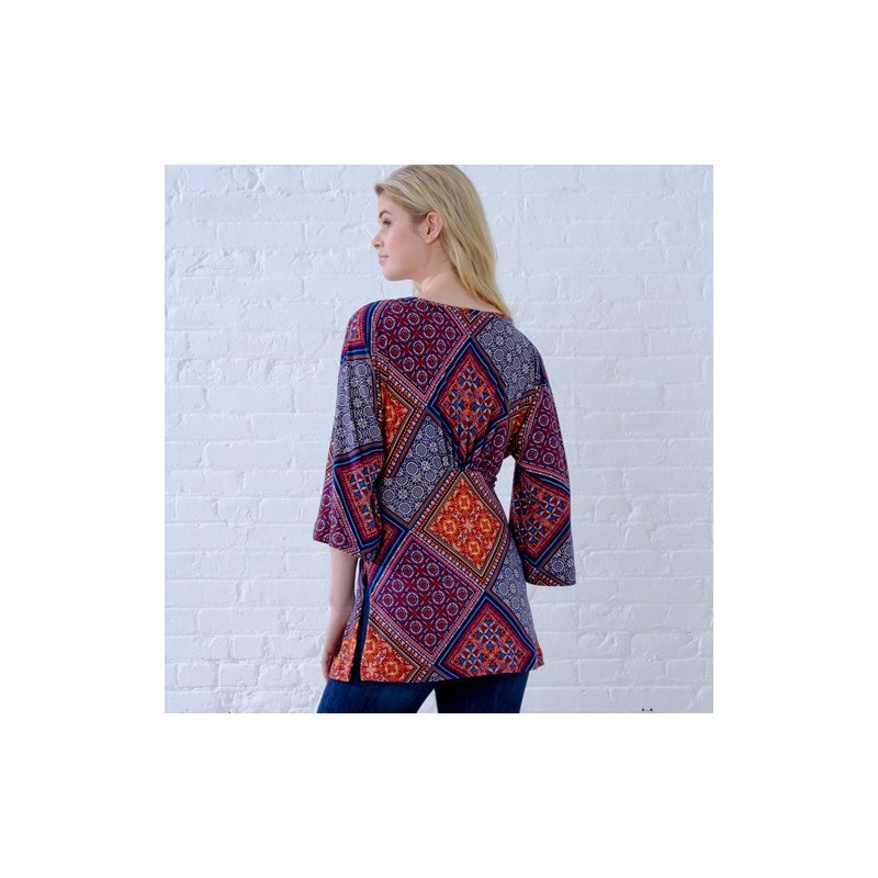 Patron Top Ceinturé femme - New Look 6638 - Ma Petite Mercerie