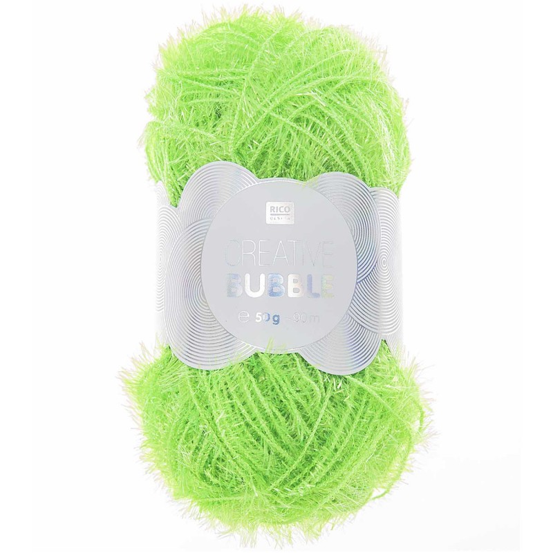 Fil à crocheter pour éponge - Vert Fluo