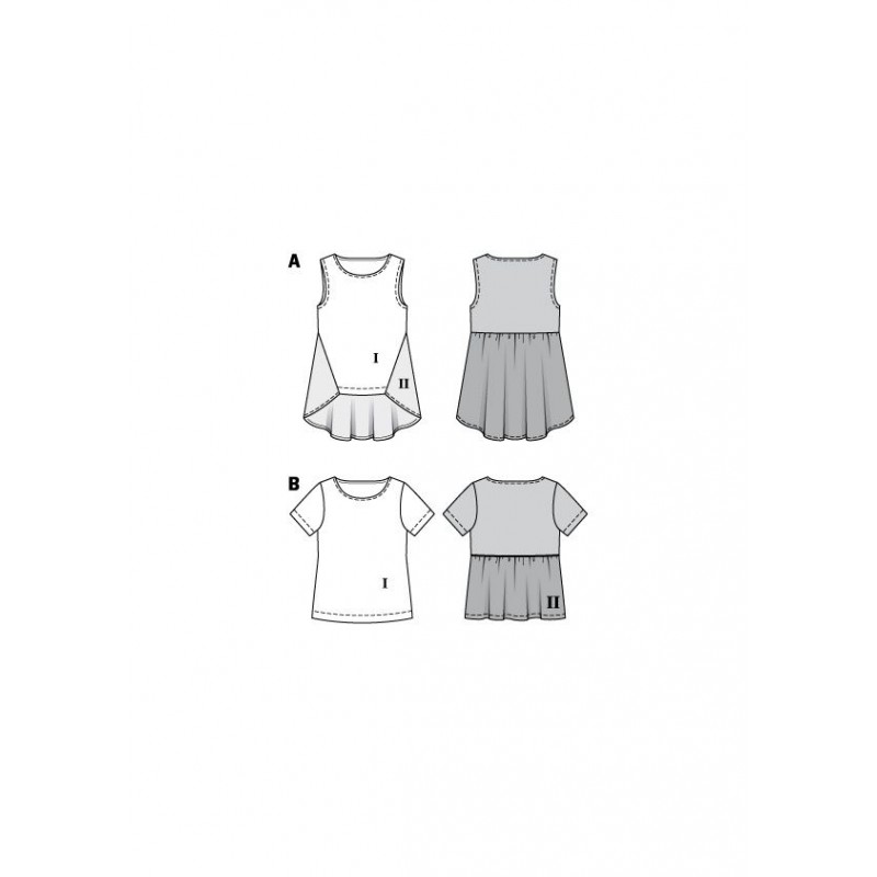 Patron tee-shirt femme - Burda n°6013 - Ma Petite Mercerie