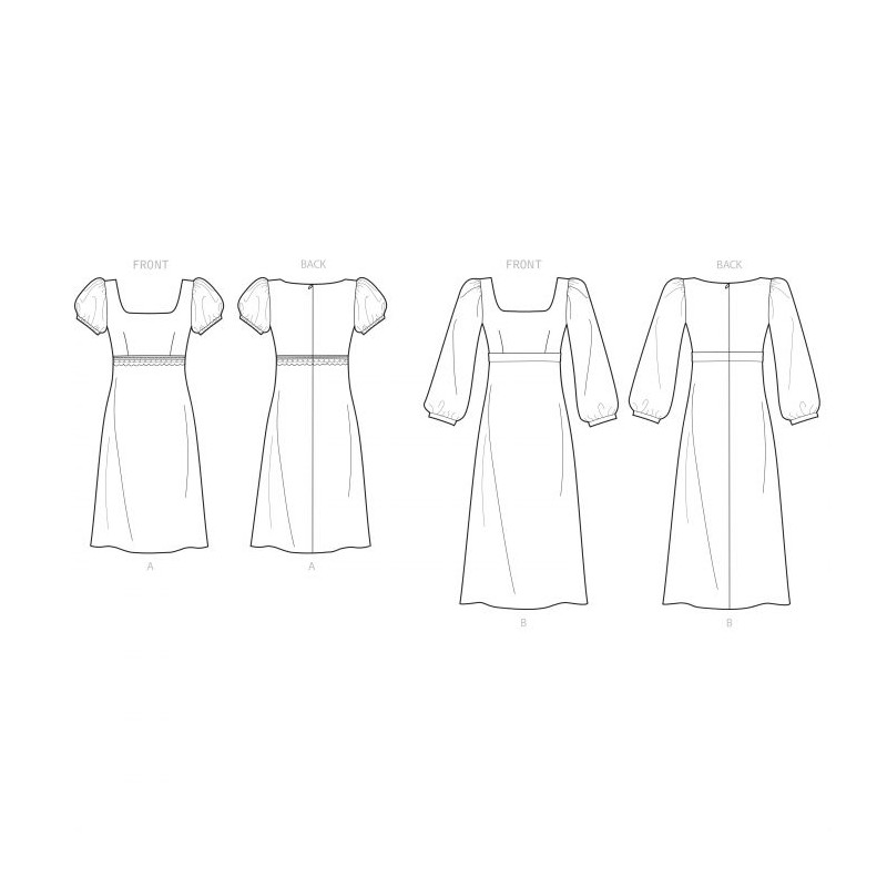 Patron Robe empire Femme - New Look 6705 - Ma Petite Mercerie