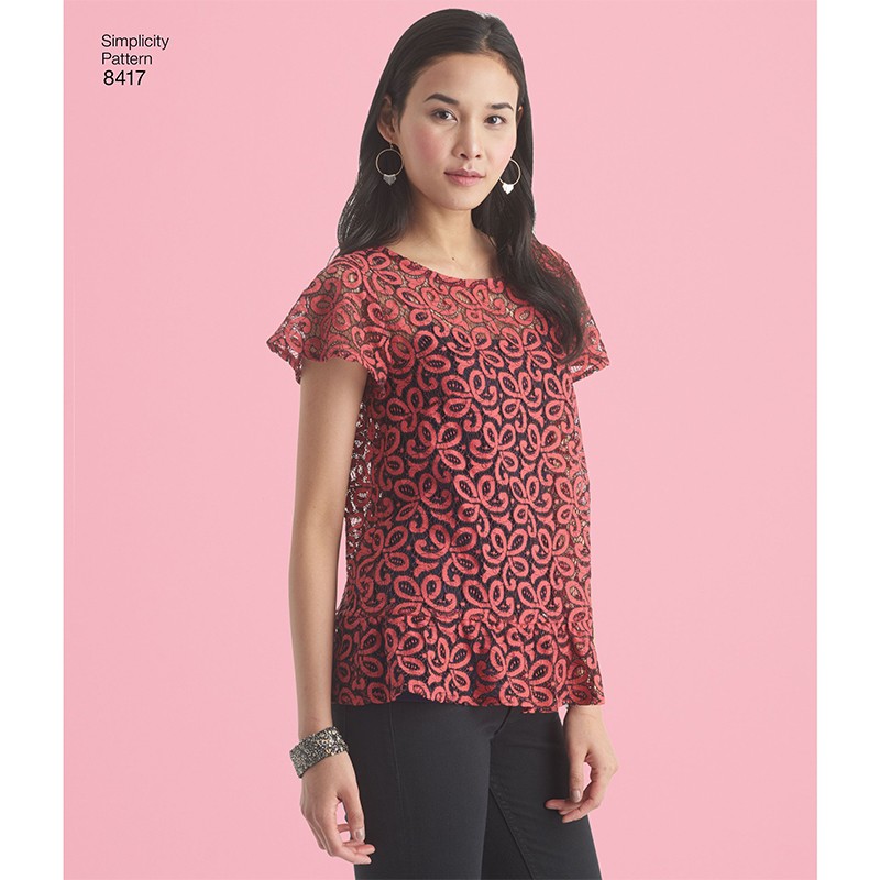 Patron Blouse Femme - Simplicity n°8417 - Ma Petite Mercerie