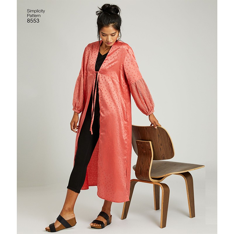 Patron Kimono long Femme - Simplicity n°8553 - MPM