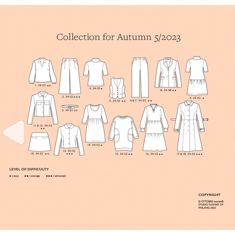 Ottobre Design Magazine Femme - Automne 5/2023