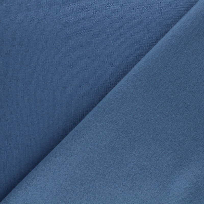 Tissu sweat molleton - Large choix de couleurs
