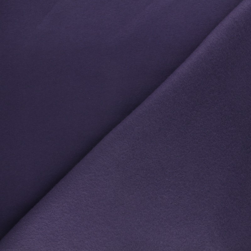 Tissu sweat molleton - Large choix de couleurs