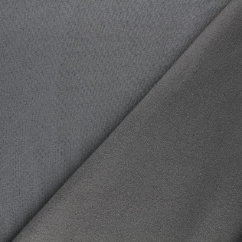Tissu sweat molleton - Large choix de couleurs