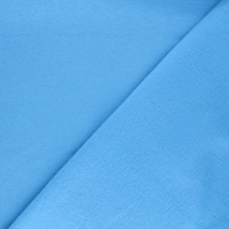 Tissu sweat molleton - Large choix de couleurs