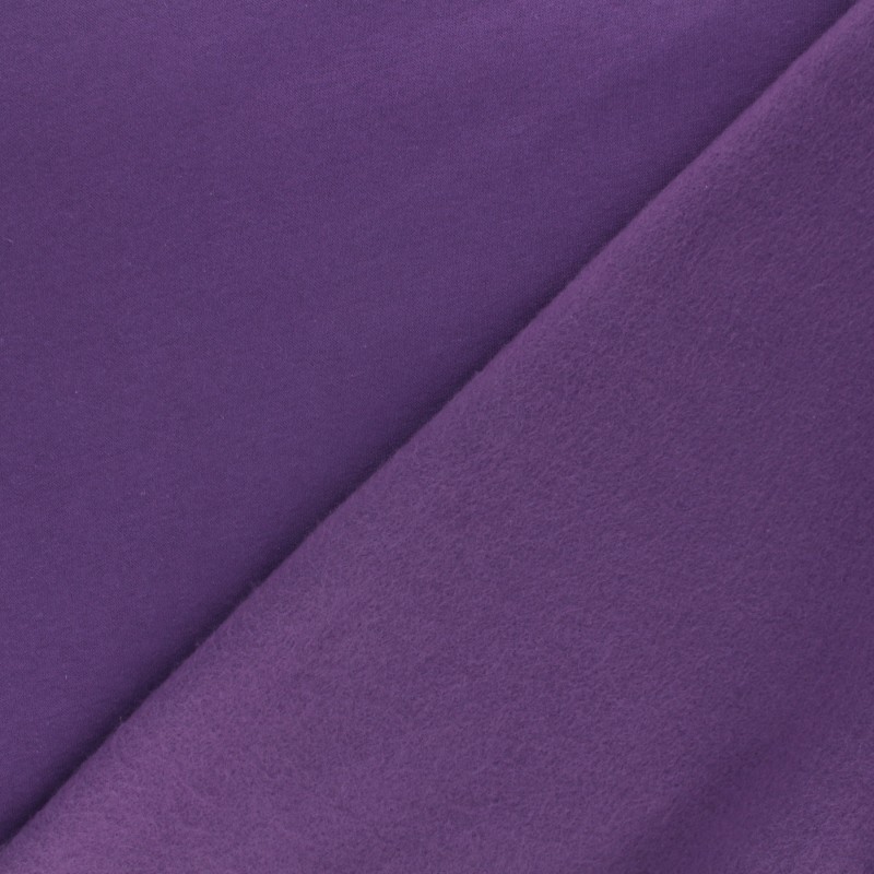 Tissu sweat molleton - Large choix de couleurs