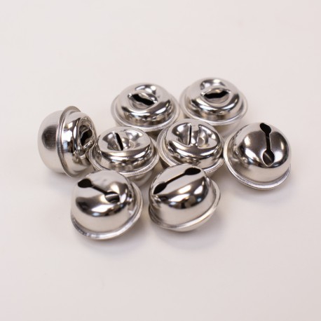 Lots de grelots argentés - Grelot de Noël