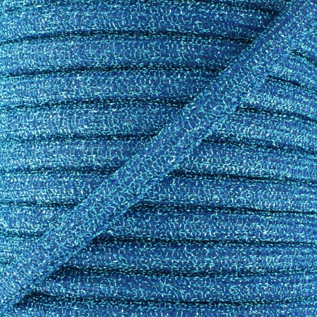 Cordon lurex Party - bleu - Ma Petite Mercerie